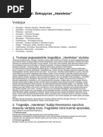 ,,hamletas" Analizė | PDF