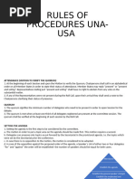Rules of Procedure AIPPM | PDF | Committee | Memorandum