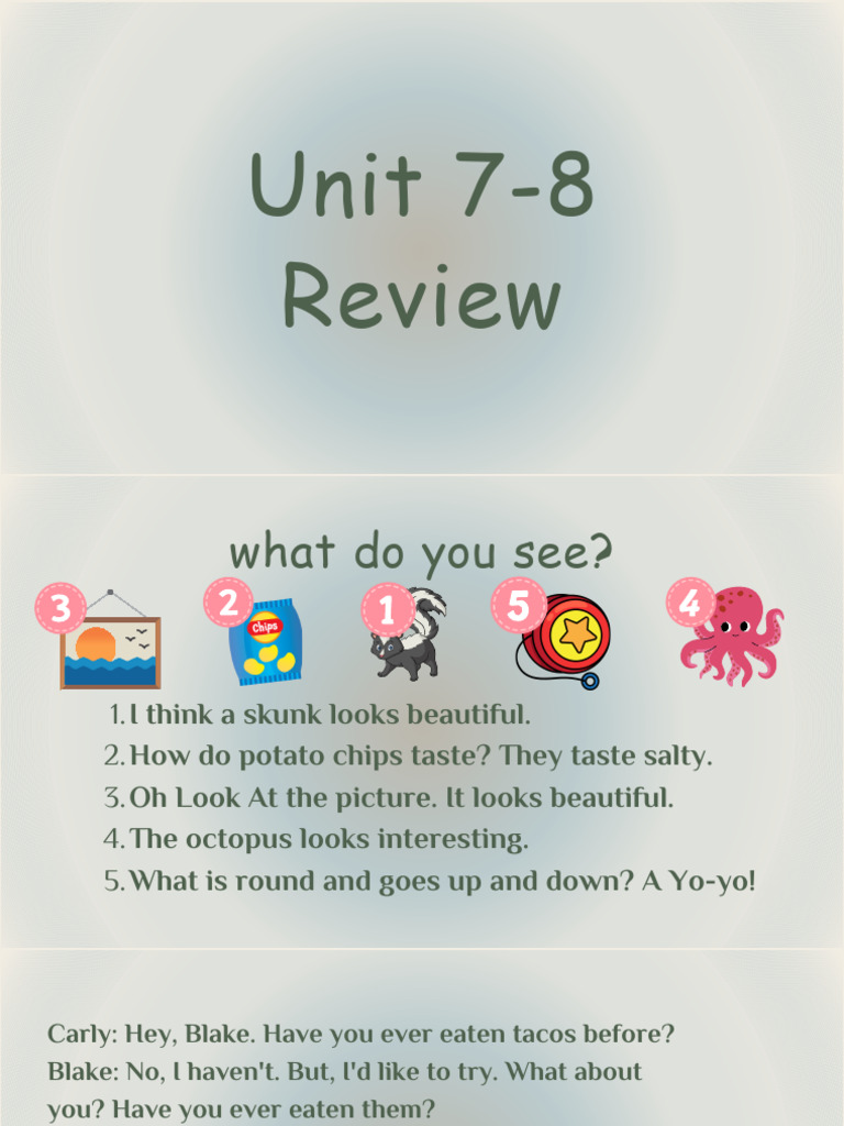 Unit 7-8 Review | PDF