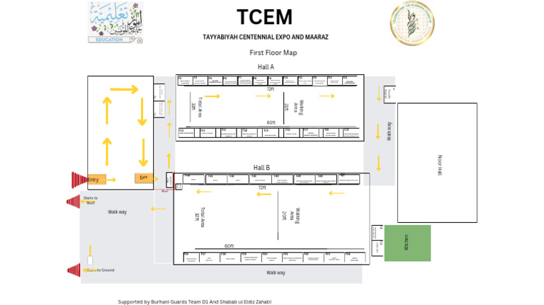 First Floor Map of Maaraz Kitchen | PDF