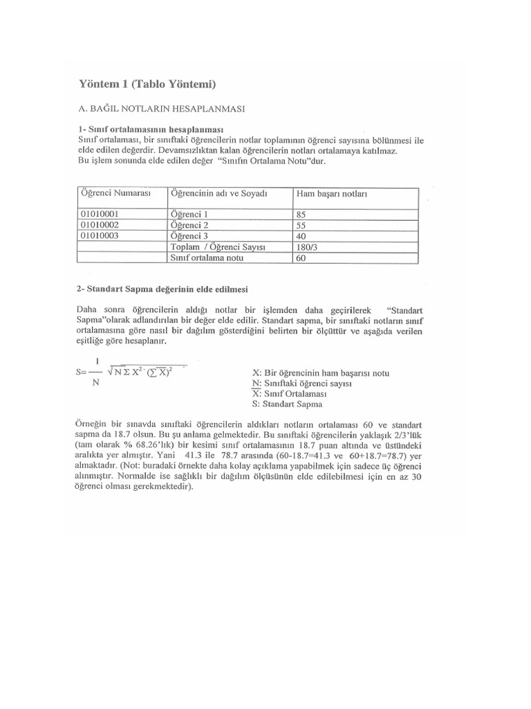 Bagil Degerlendirme Formu | PDF