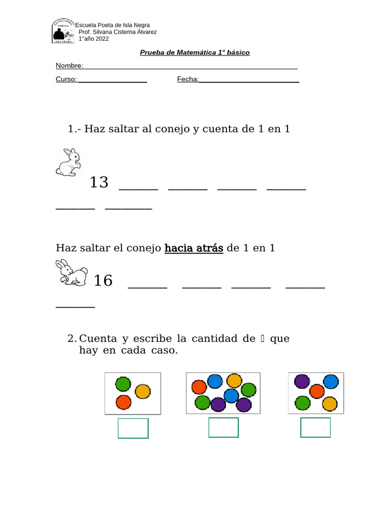 Prueba Mate Mayo | PDF