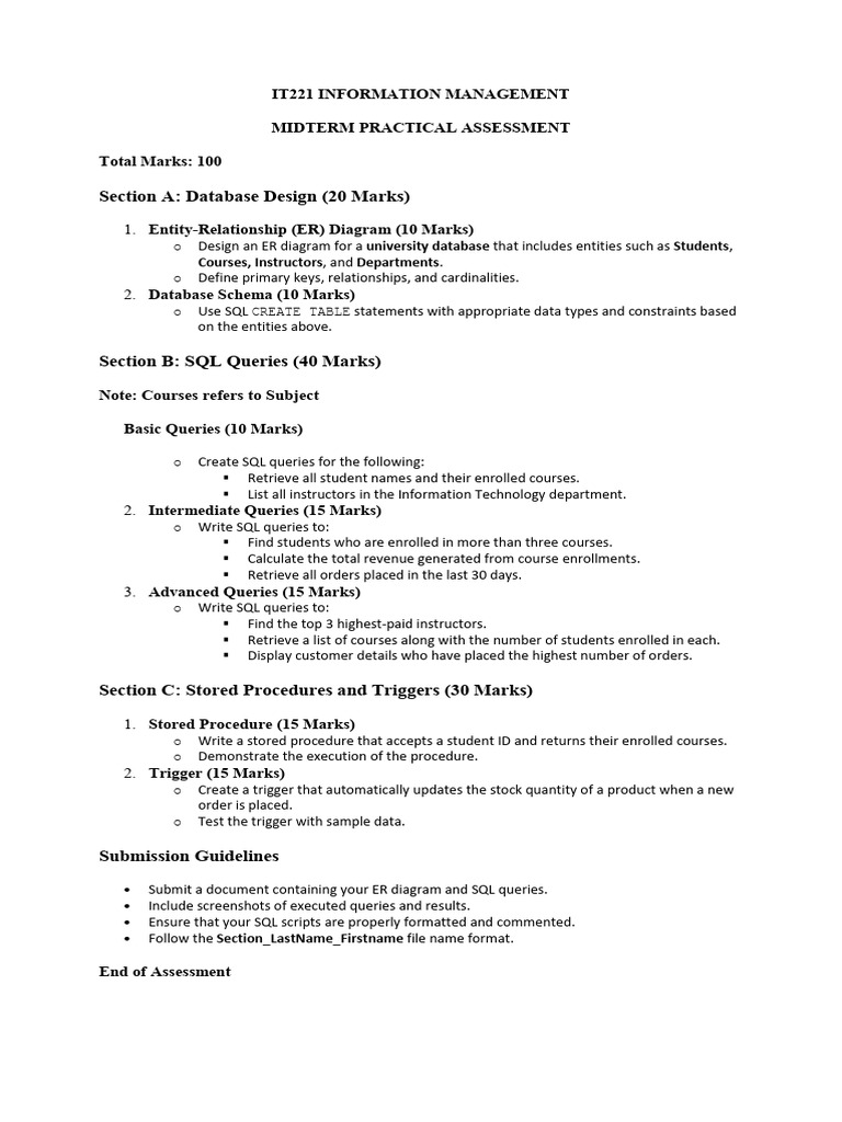 MIDTERM Practical Assessment 1 | PDF