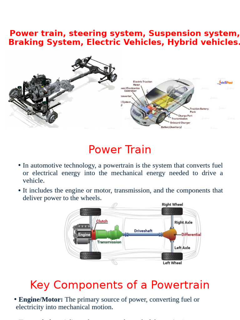 Electric Vehicles - RAE O1 Batch | PDF | Brake | Hybrid Vehicle