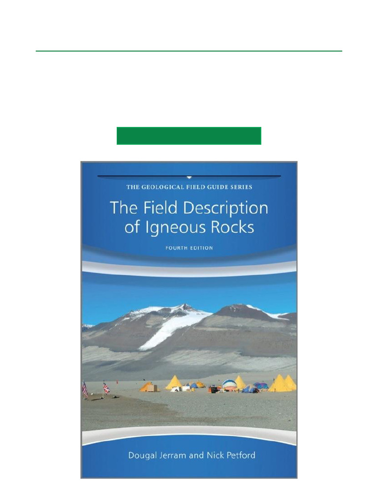 The Field Description of Igneous Rocks - 2nd Edition Full Download | PDF | Igneous Rock | Lava