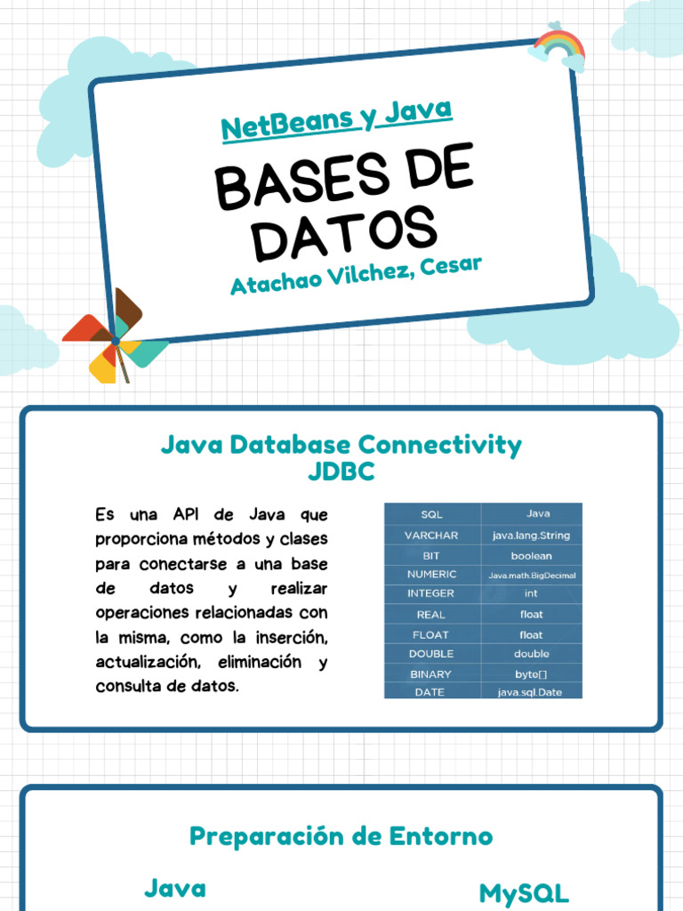 POO - Semana 13 - Bases de Datos | PDF