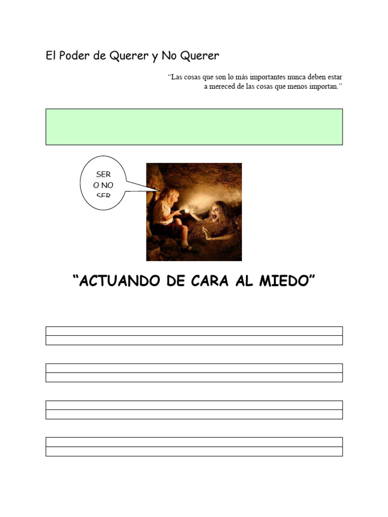 03 - El Poder de Querer Y No Querer HÉCTOR CASTILLO | PDF