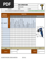 Weekly Generator Inspection Checklist | PDF