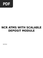 NCR 82 Spec | PDF | Automated Teller Machine | Solid State Drive