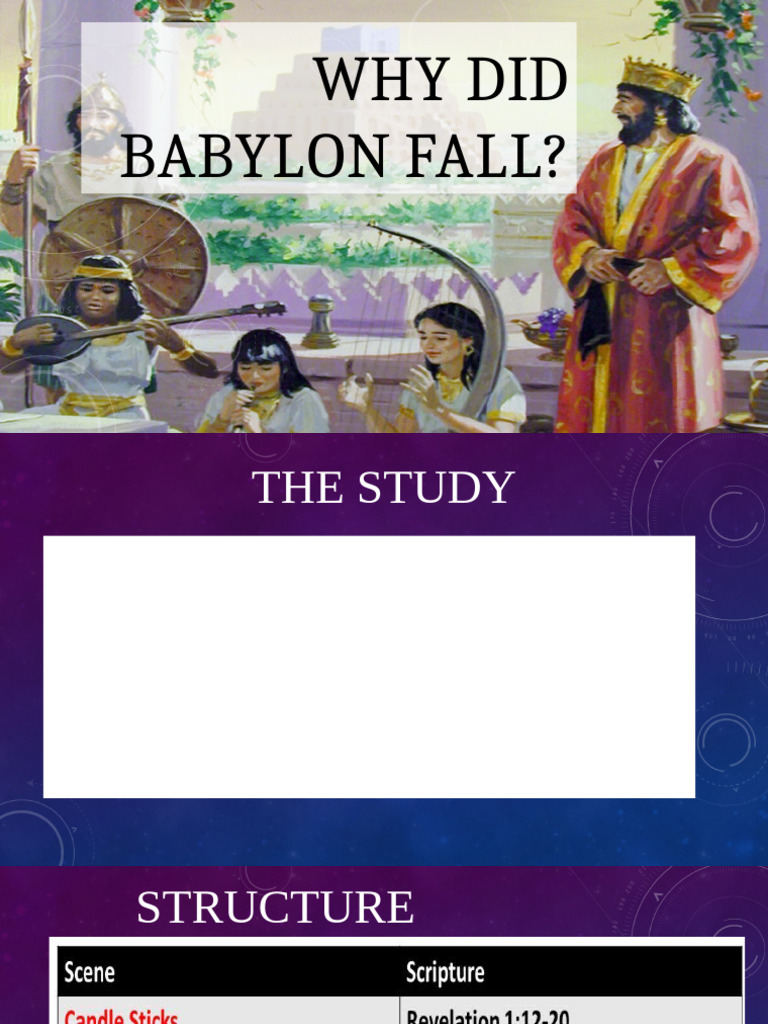 Reasons Behind Babylon's Fall | PDF | Jesus | Throne