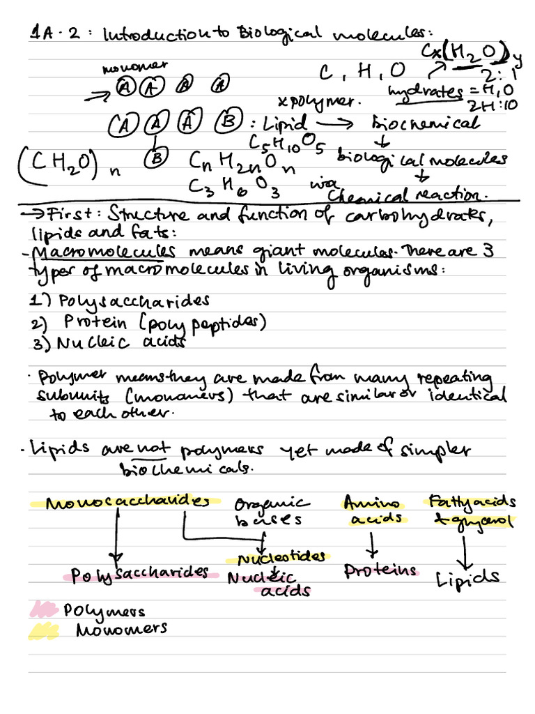 Bio 1A.2 Part 4 | PDF
