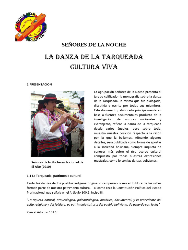 Tarqueada | PDF | Bolivia