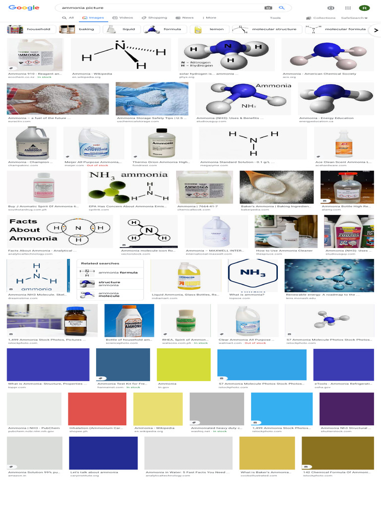 ammonia picture - Google Search | PDF | Ammonia | Chemical Substances