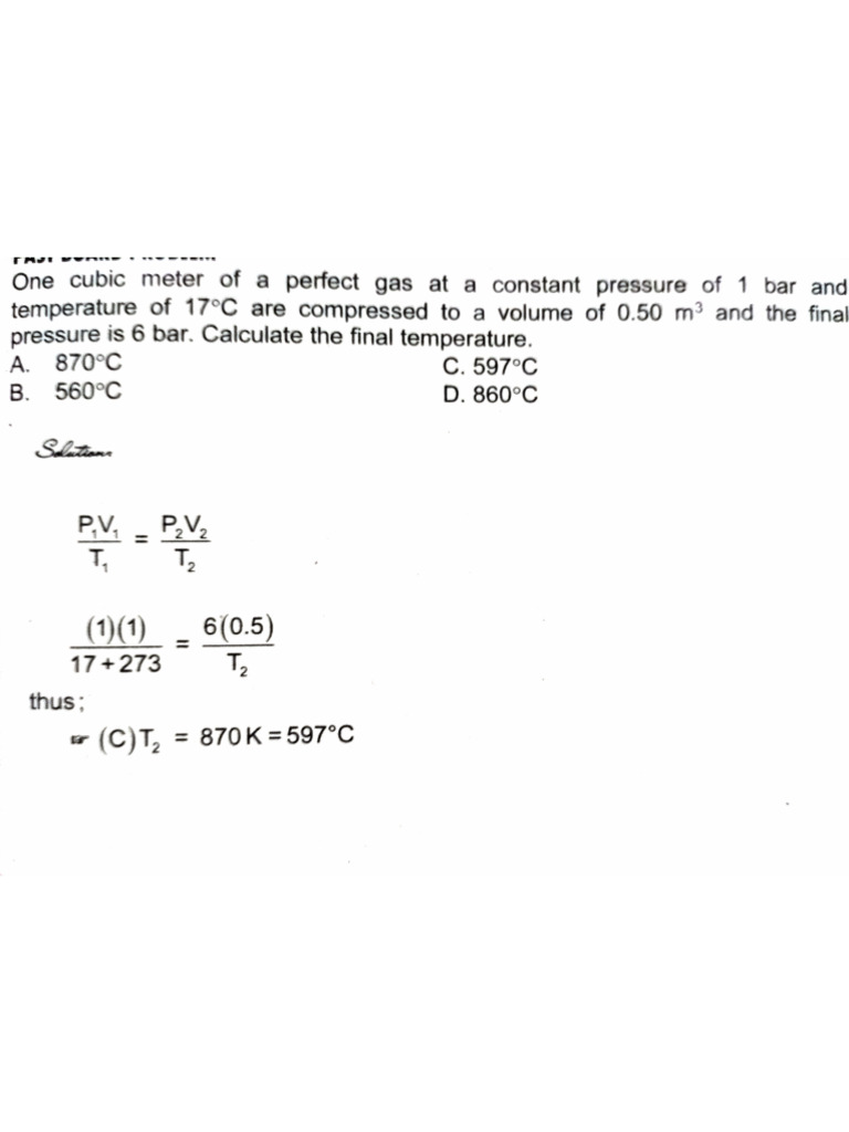 power plant sample problem 2 | PDF