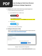 Panduan Instalasi Dan Konfigurasi SEB (Safe Exam Browser) To PPG 2025 | PDF