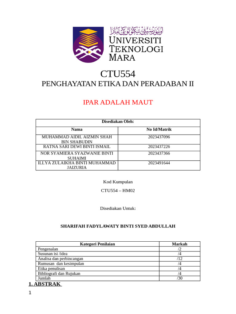 Ctu554 Group Assignment | PDF