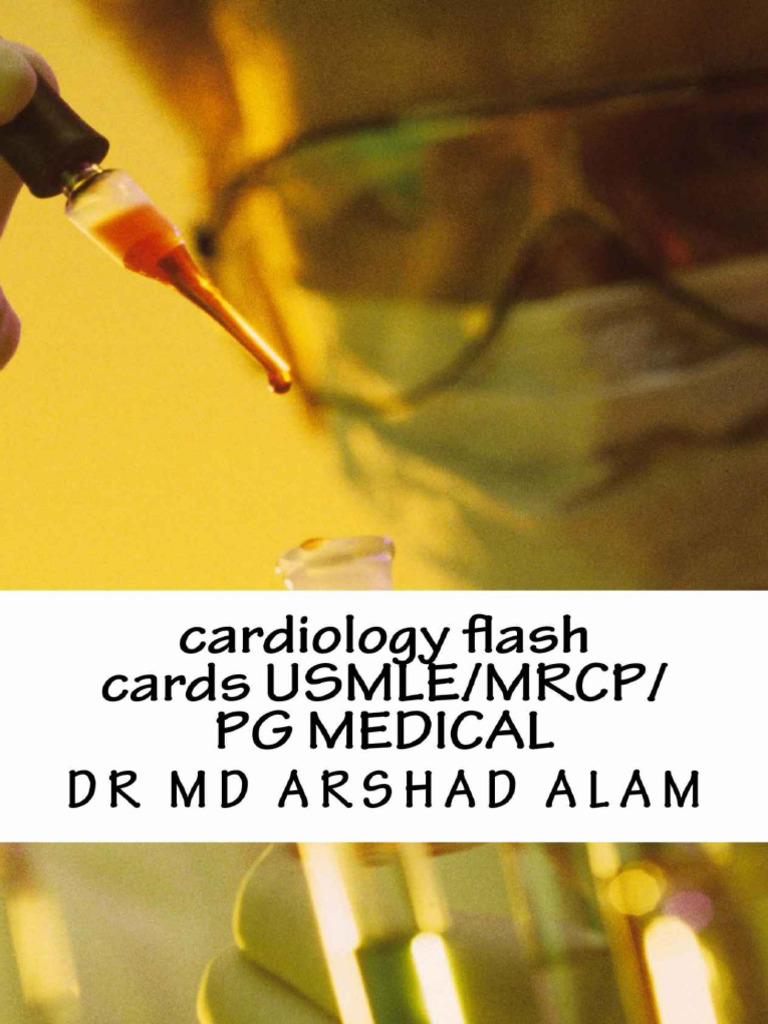 Cardiology Flash Cards USMLE | PDF | Congenital Heart Defect ...