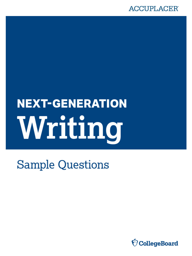 Next Generation Sample Questions Writing | PDF | Peach | Comma