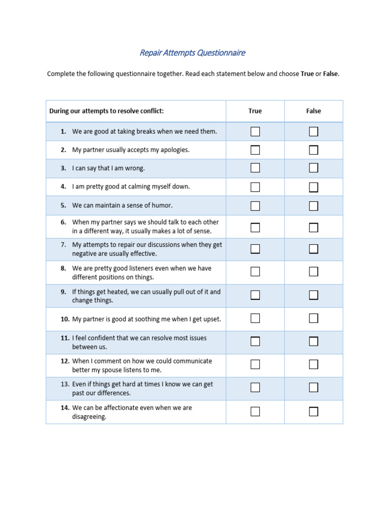 reflecting-on-repair-attempts-questionnaire-1 | PDF | Psychology ...