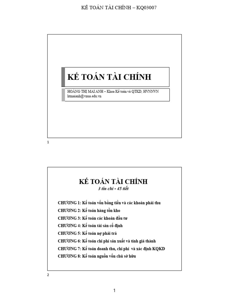 Ketoantaichinh Lythuyet&Baitap 2025 | PDF