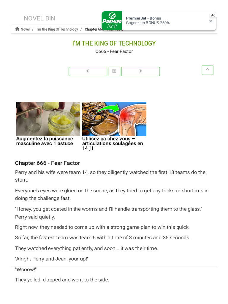I'm The King of Technology #Chapter 666 - Fear Factor - Read I'm The ...