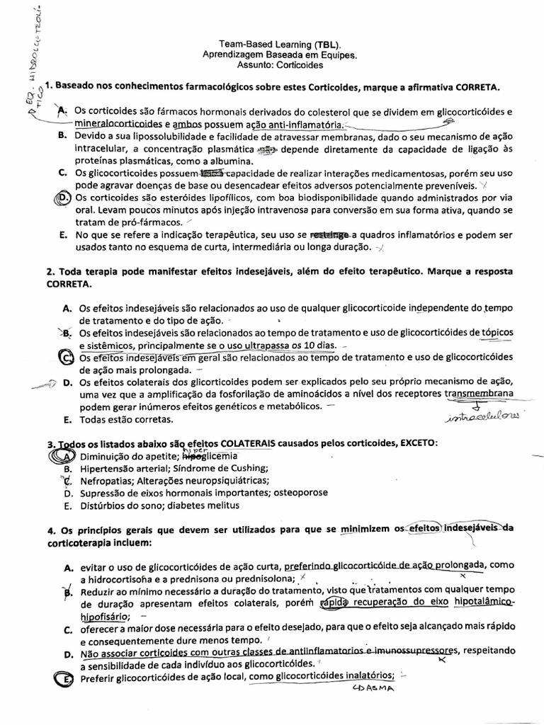 Ativ Corticoide | PDF