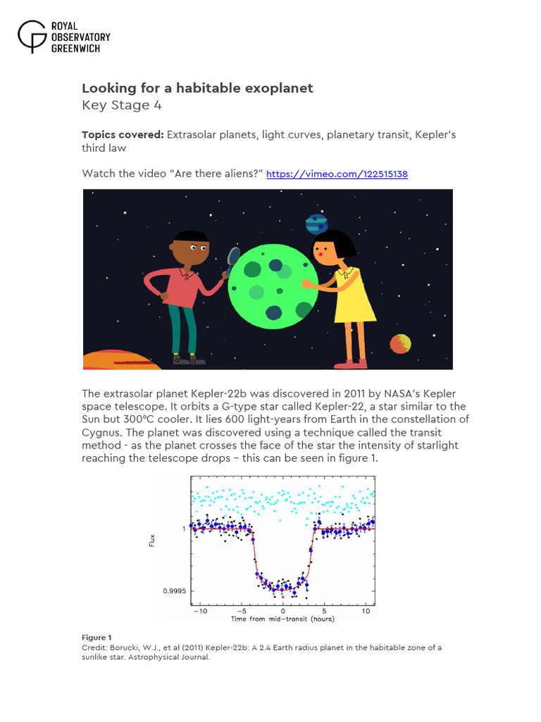 Looking For A Habitable Exoplanet | PDF | Exoplanet | Planets