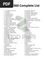 List Game PS3 | PDF