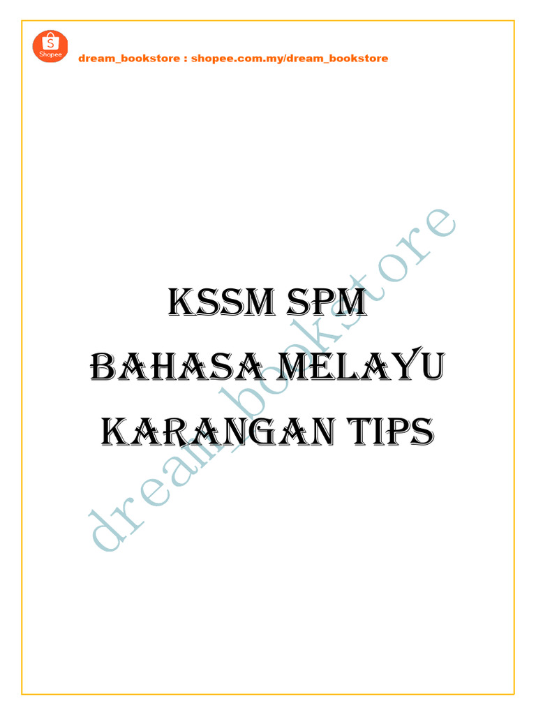 SPM BM Karangan Tips | PDF