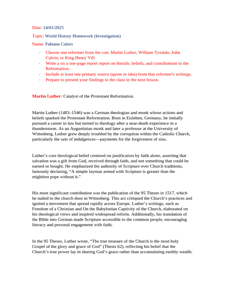 World History Homework (Investigation) | PDF