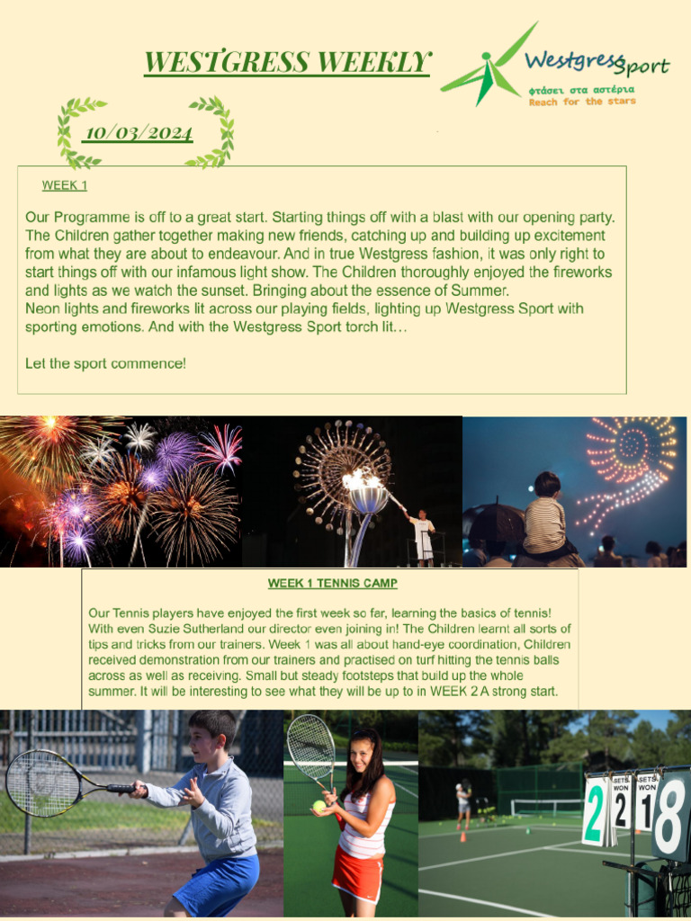 Westgress Weekly | PDF