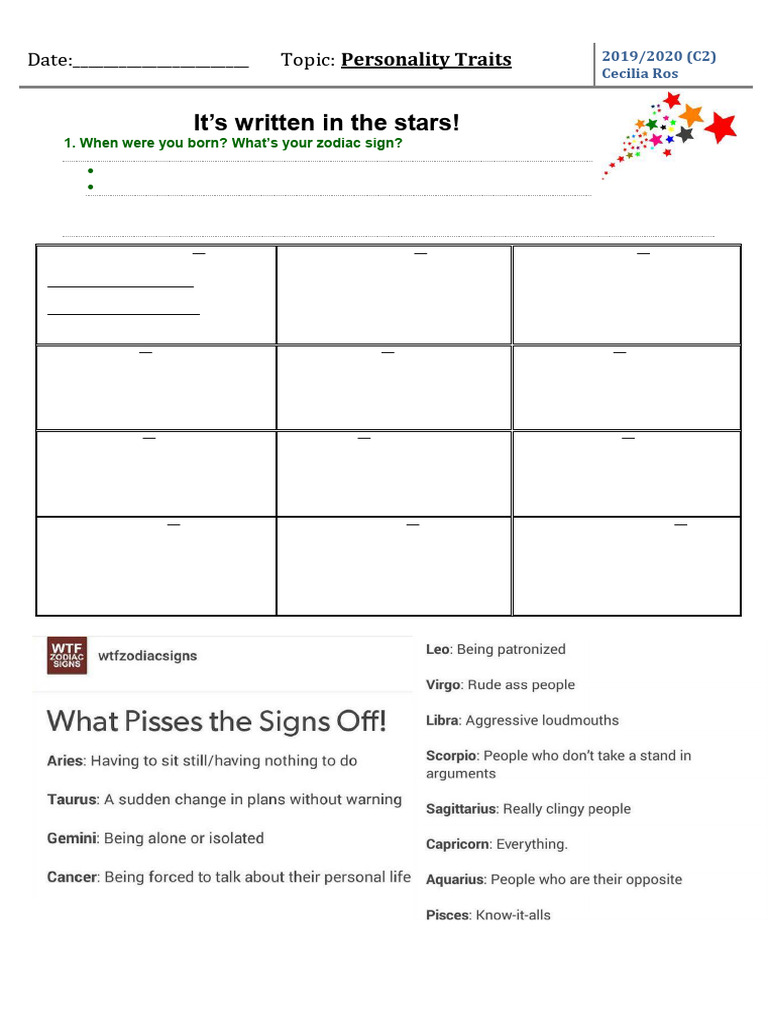 C2 Teaching Character Words Personality Traits | PDF | Extraversion And ...