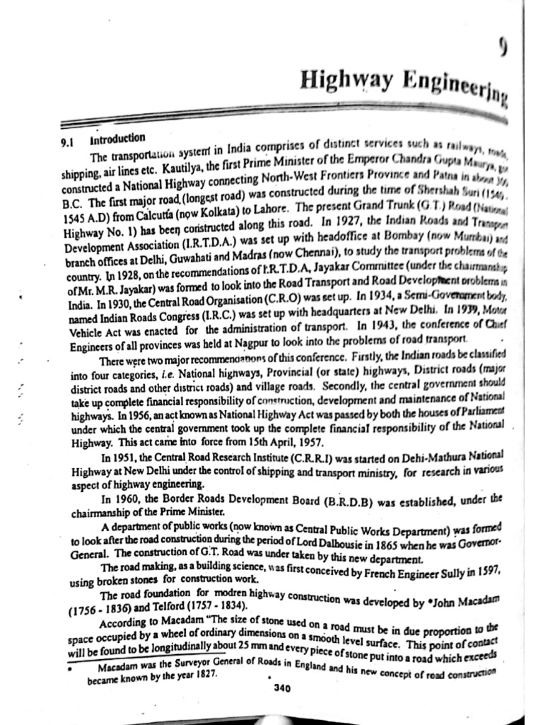 Highway Engineering | PDF