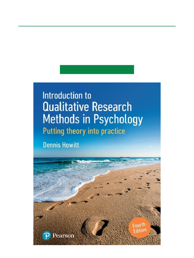 Introduction To Qualitative Research Methods, 4th Edition Ebook Full ...