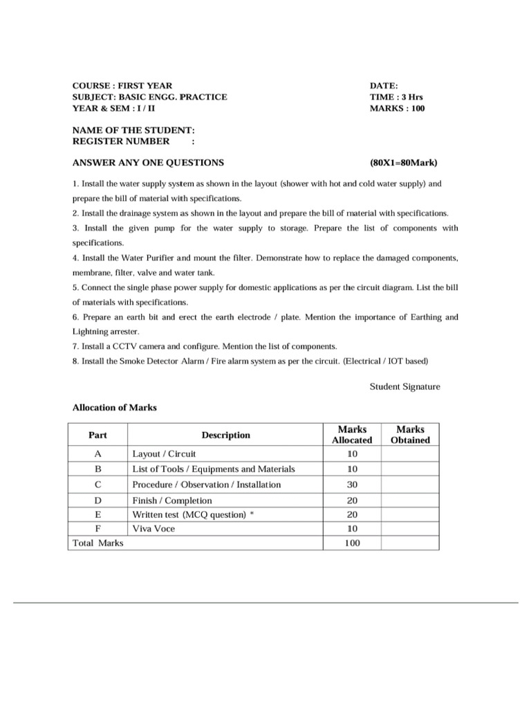 Workshop Answer | PDF