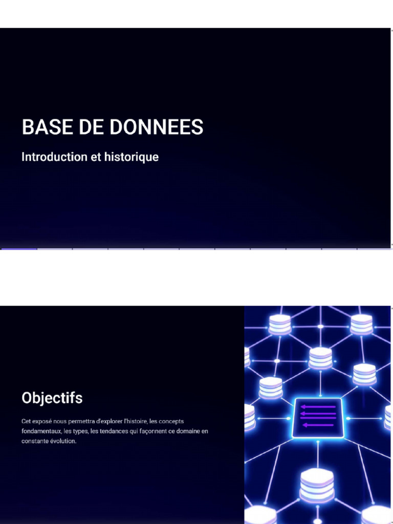 Introduction Aux Bases de Données | PDF