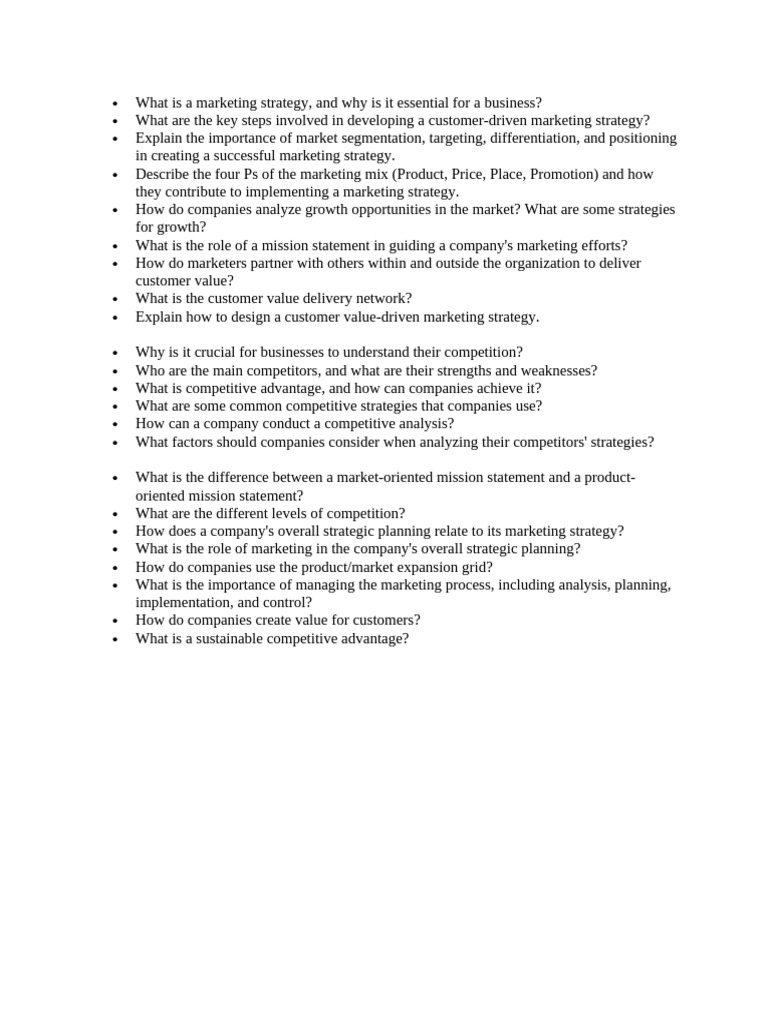 Essential Guide to Marketing Strategy | PDF