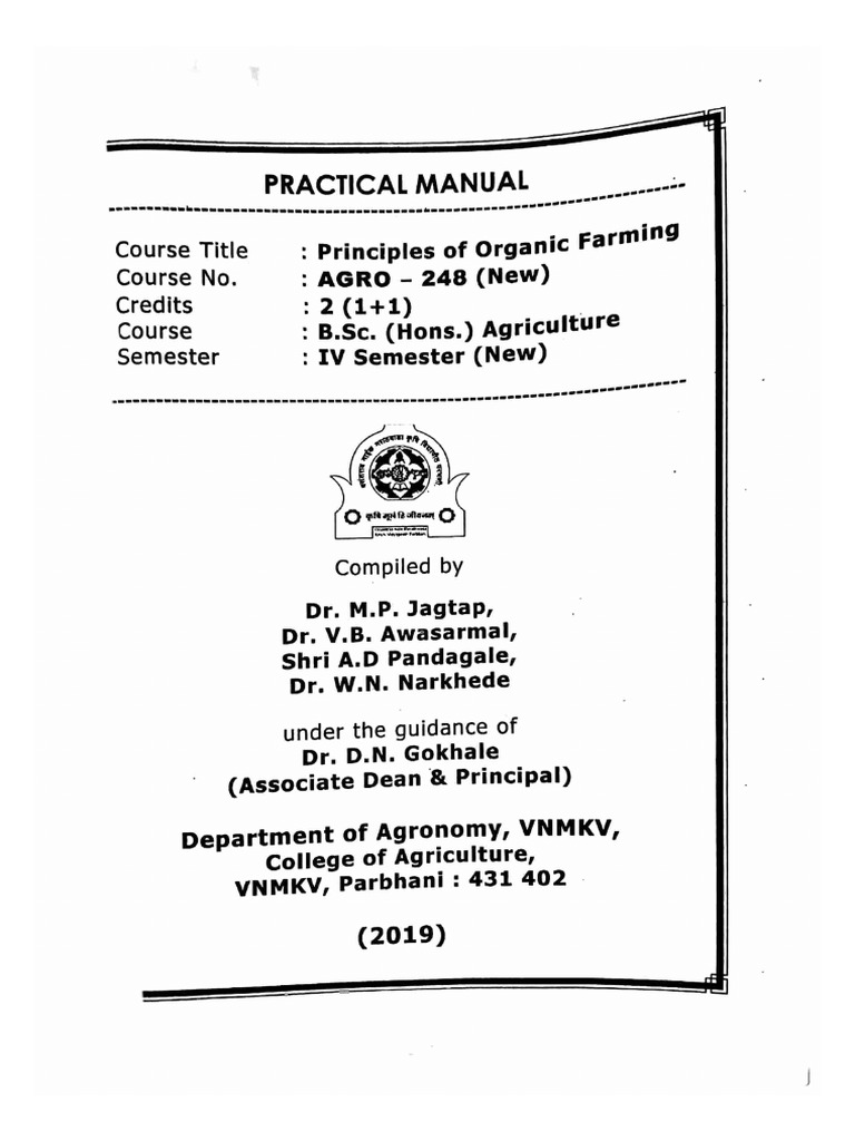 Agro 248 Practical Manual.pdf | PDF
