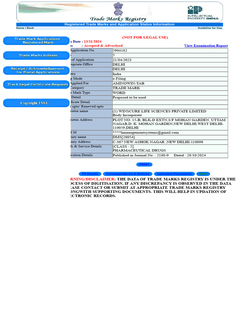 E-Register - Main Page | PDF