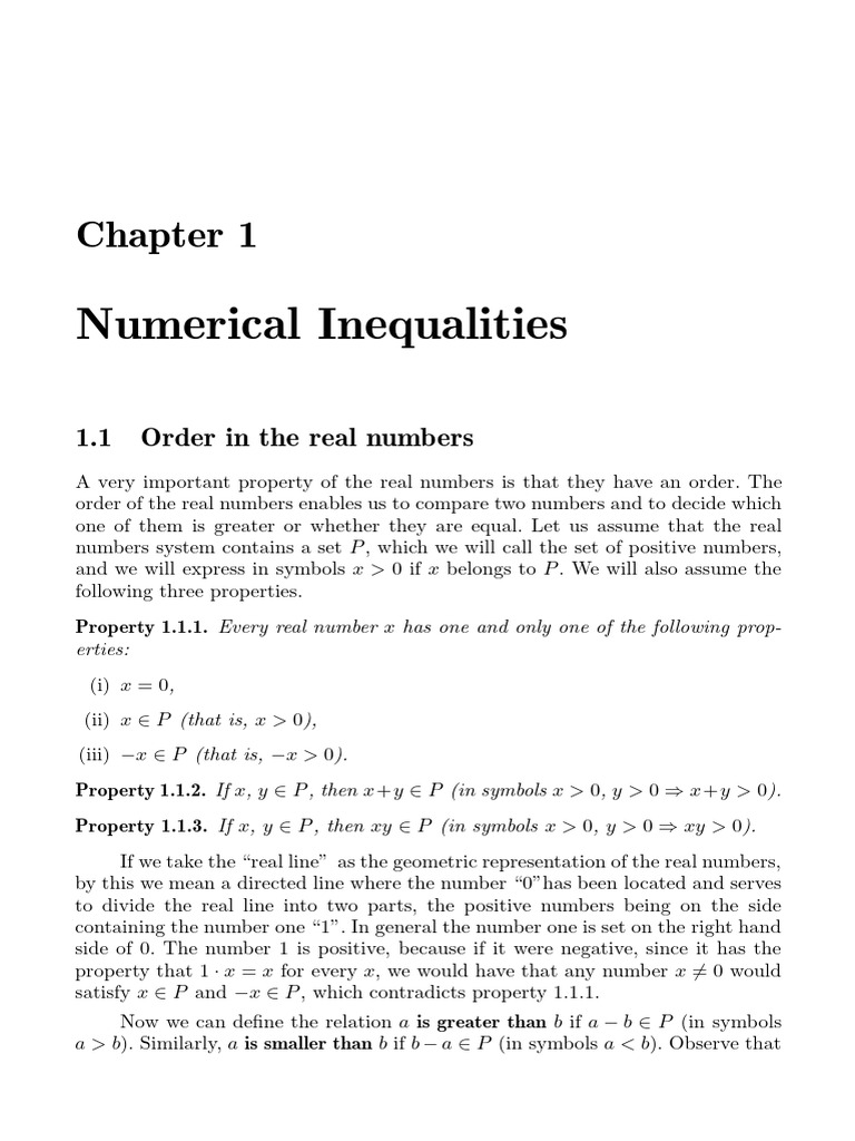 Inequalities - A Mathematical Olympiad Approach | PDF | Inequality (Mathematics) | Numbers