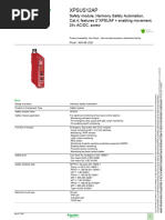 Harmony XPSUDN Safety Module Overview | PDF | Relay | Switch
