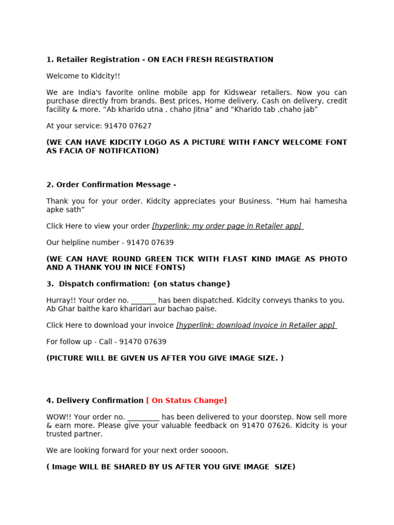 Kidcity Retailer Registration Guide | PDF | Brand | Promotion And ...