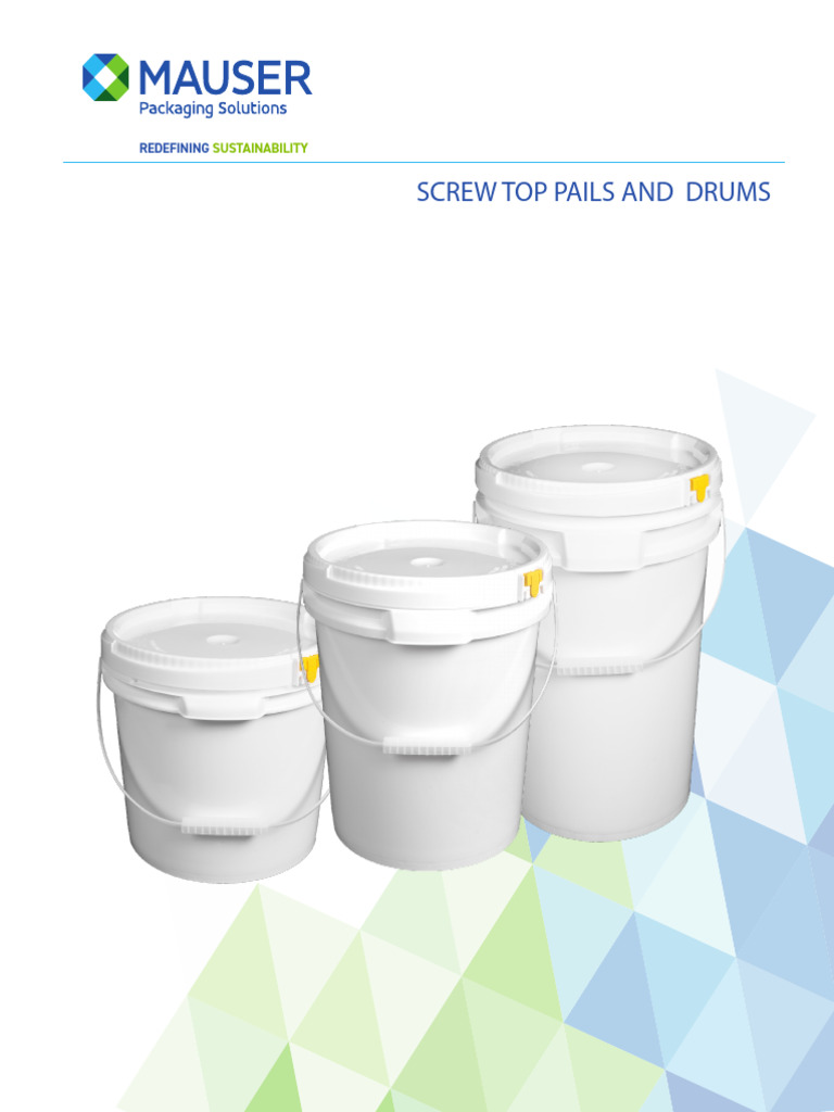 Sustainable Screw Top Pails & Drums | PDF