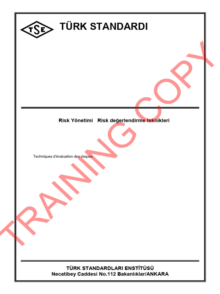 TS - EN - 31010 Training | PDF