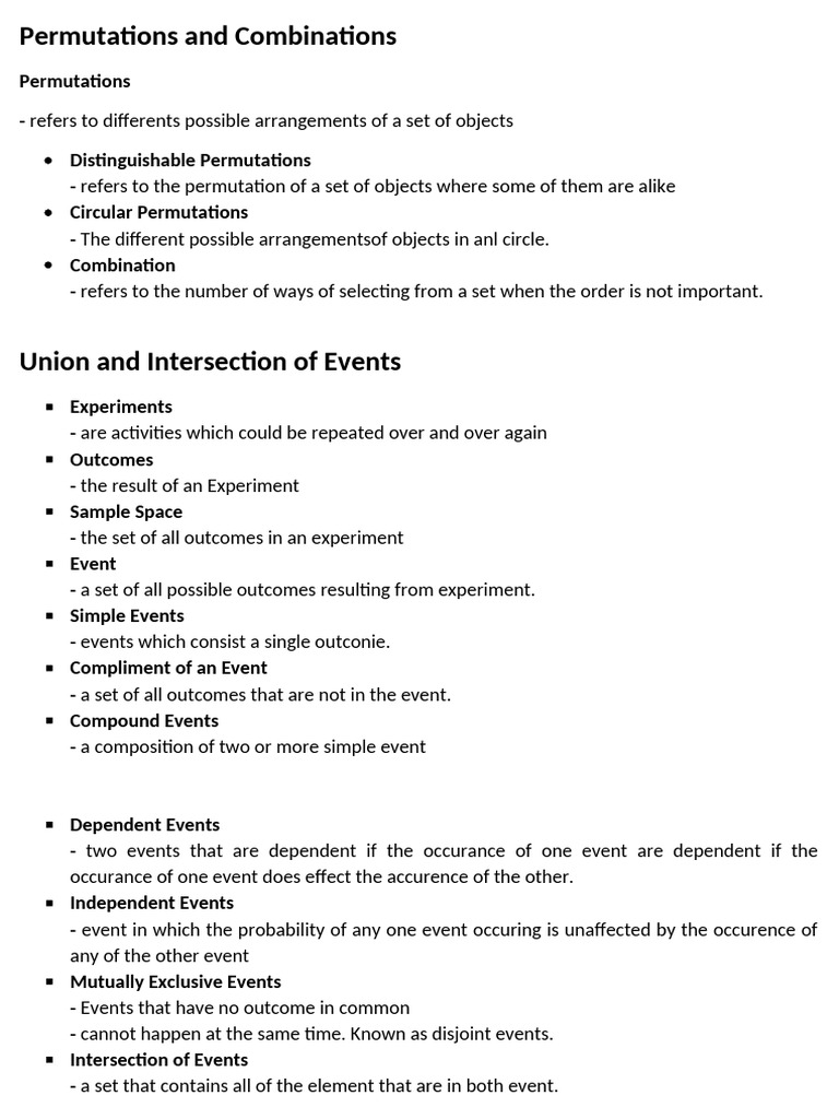 MATH-REVIEWER-(Permutations and Combinations) | PDF | Quartile