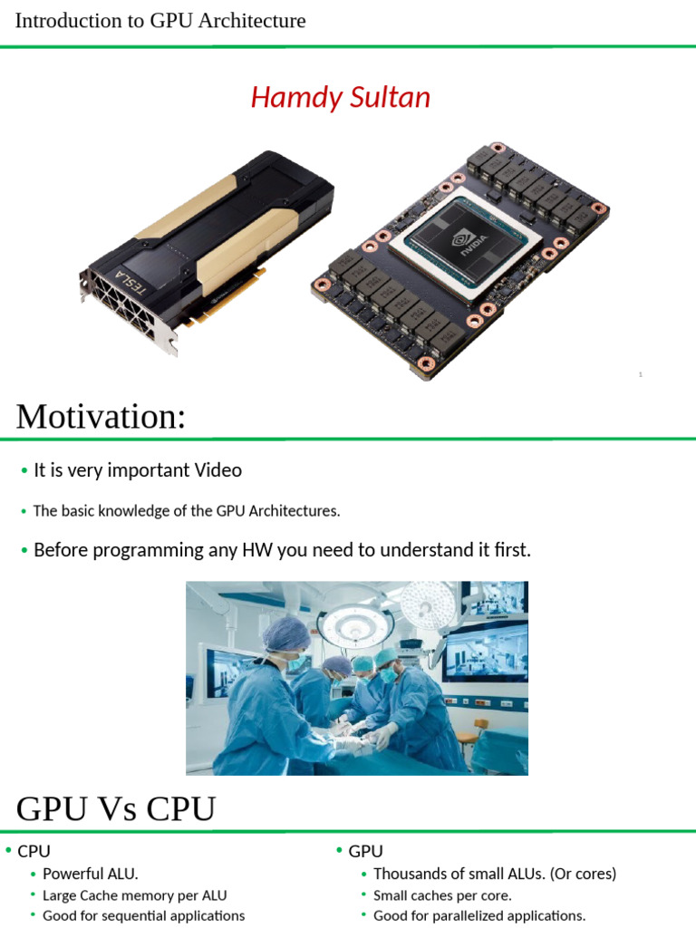 01 Cpus and Gpus | PDF
