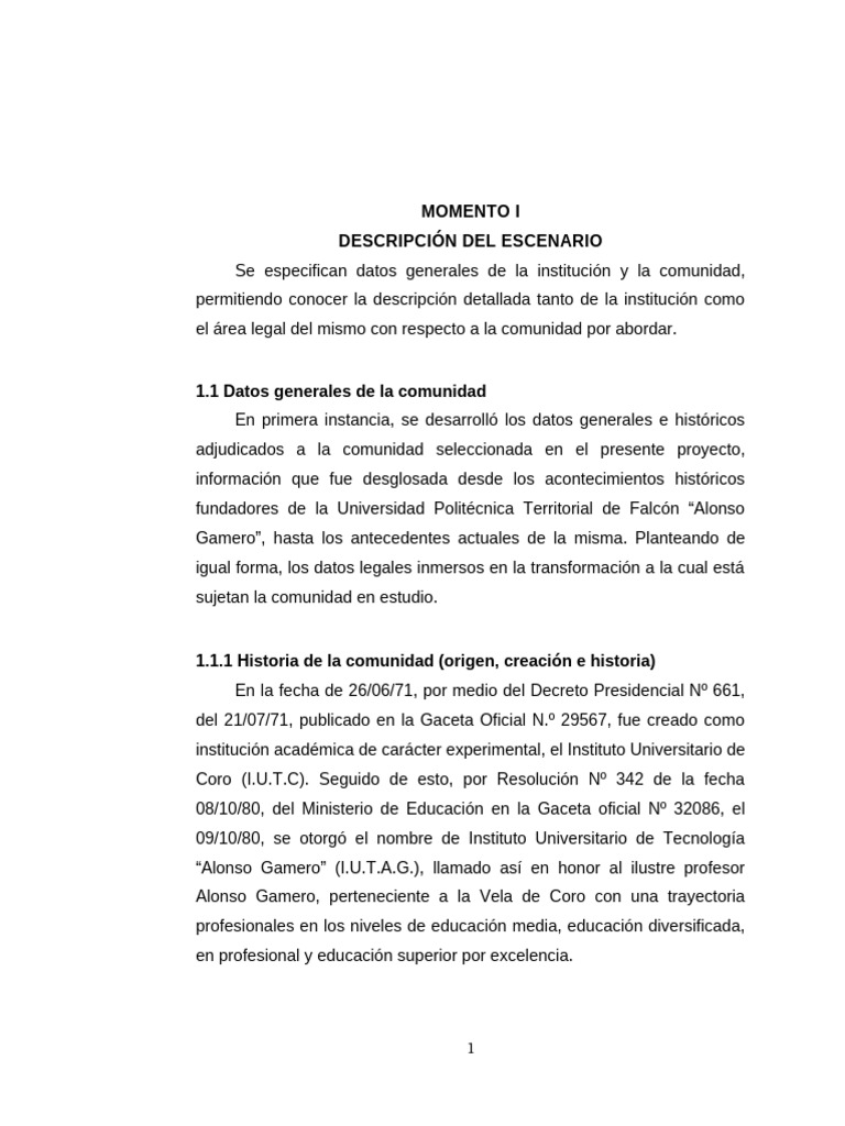 Historia y Misión de UPTAG 2025 | PDF | Institución | Sustentabilidad