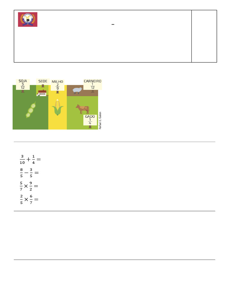Prova N1 - EJA 3 - Módulo 2 - Matemática - Prof. Arlison | PDF