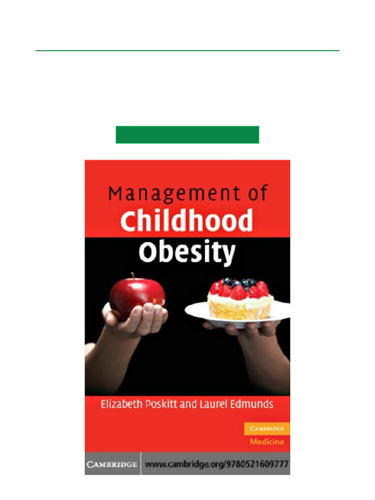 Childhood Obesity Management Guide | PDF | Obesity | Overweight