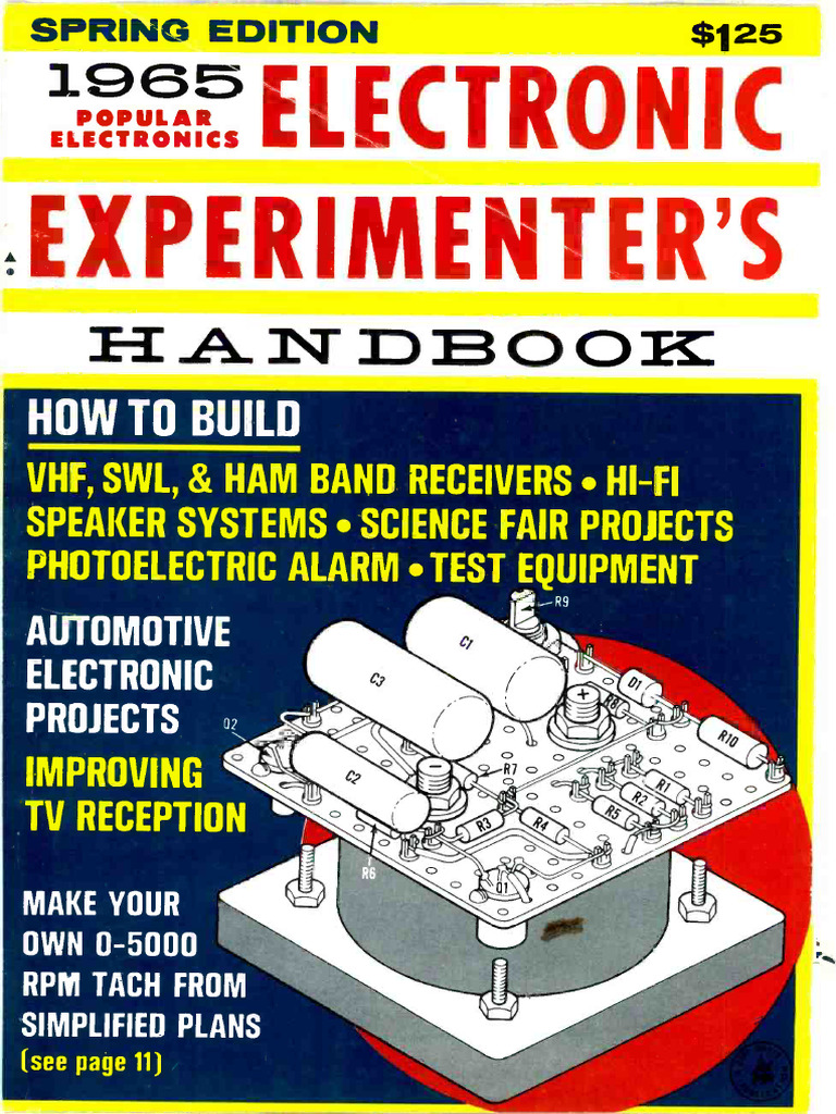 Electronic-Experimenters-Handbook-1965-Spring | PDF | Capacitor | Resistor